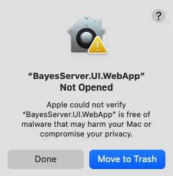 Bayes Server download links